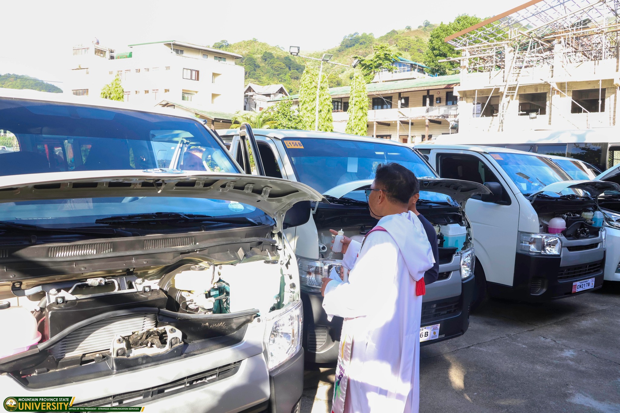 𝗠𝗣𝗦𝗨 𝗵𝗼𝗹𝗱𝘀 𝗯𝗹𝗲𝘀𝘀𝗶𝗻𝗴 𝗰𝗲𝗿𝗲𝗺𝗼𝗻𝘆 𝗳𝗼𝗿 𝗻𝗲𝘄𝗹𝘆 𝗽𝘂𝗿𝗰𝗵𝗮𝘀𝗲𝗱 𝘃𝗲𝗵𝗶𝗰𝗹𝗲𝘀 - Mountain ...