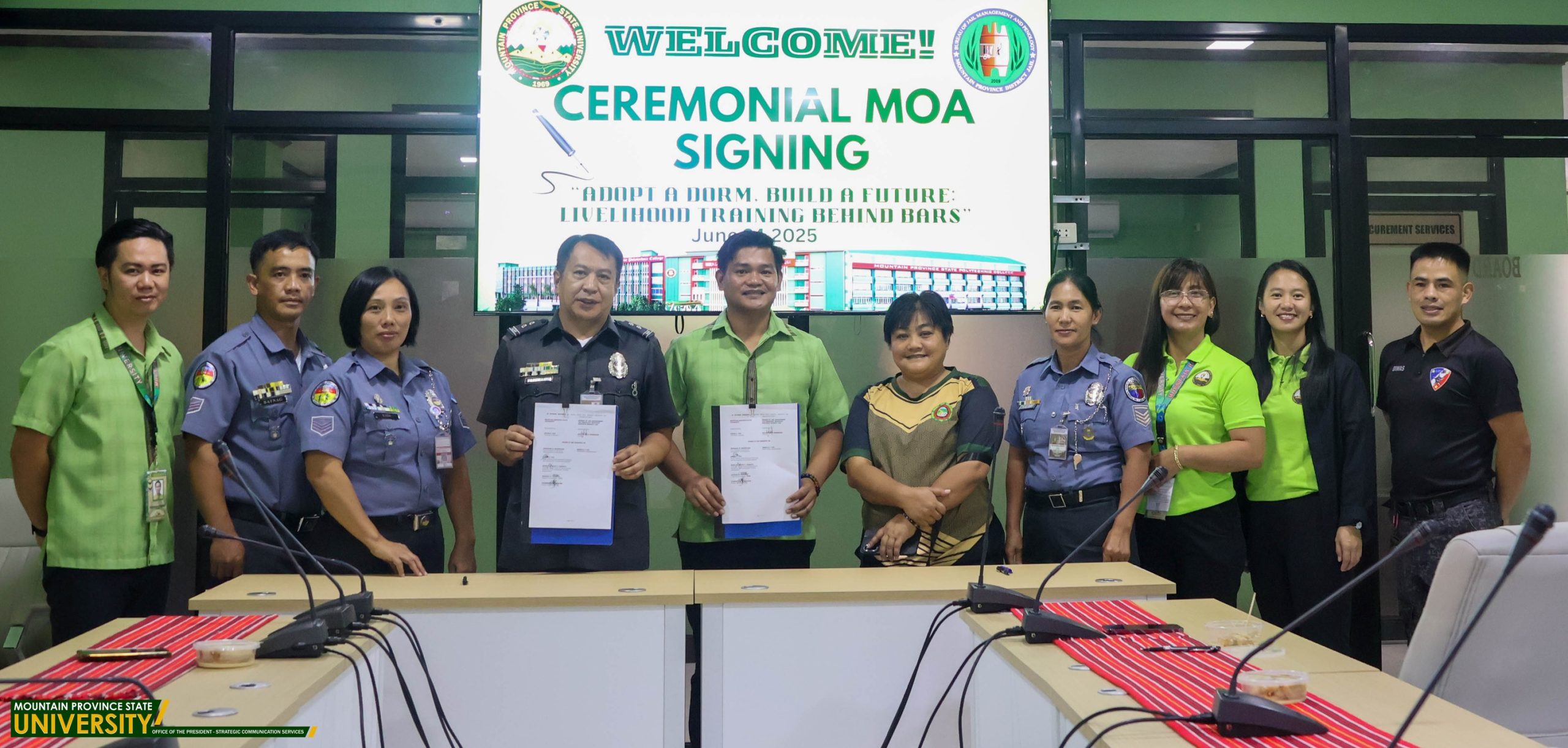 𝐌𝐏𝐒𝐔 𝐚𝐧𝐝 𝐁𝐉𝐌𝐏-𝐌𝐏𝐃𝐉 𝐢𝐧𝐤 𝐌𝐎𝐀 - Mountain Province State University