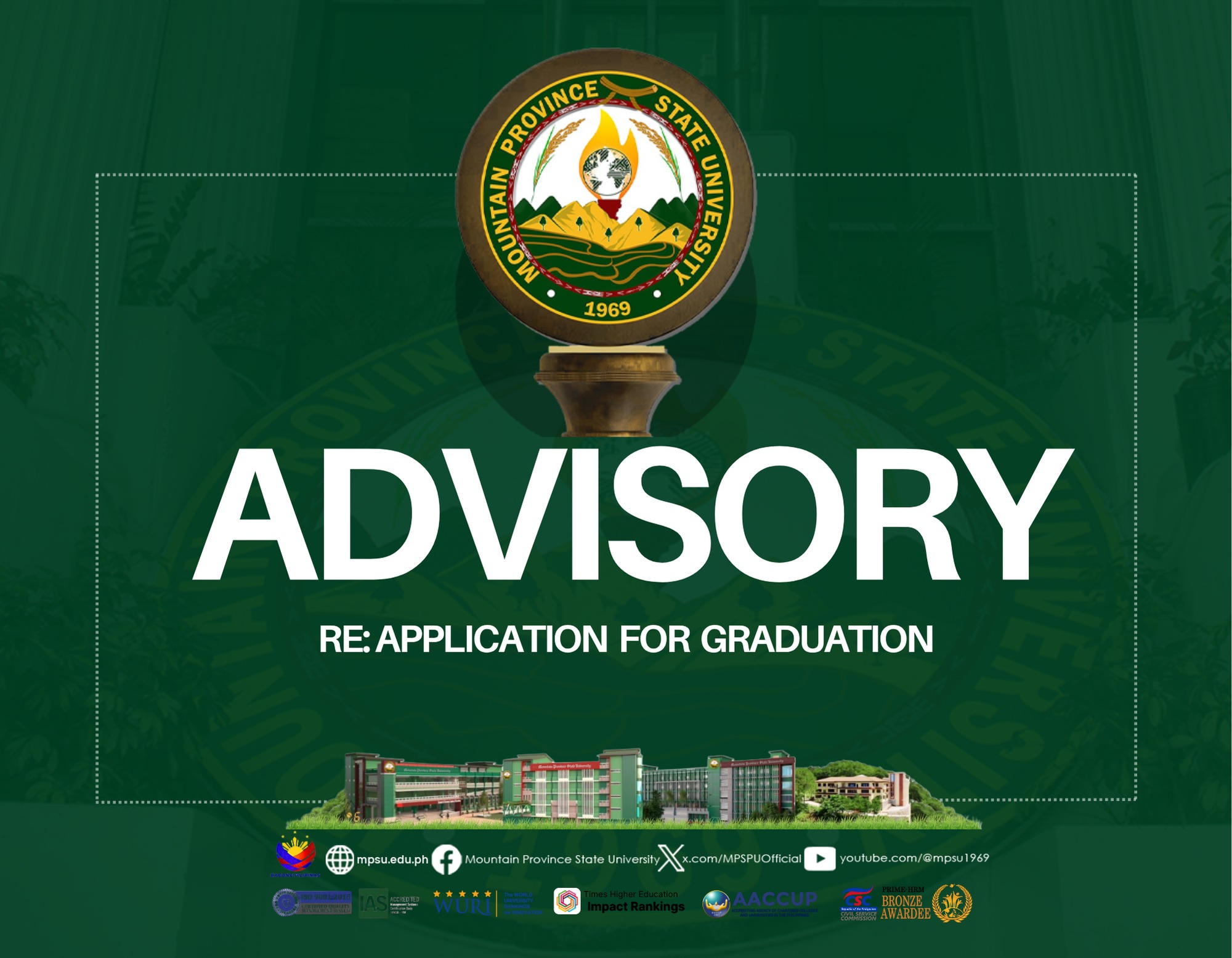 𝗔𝗽𝗽𝗹𝗶𝗰𝗮𝘁𝗶𝗼𝗻 𝗳𝗼𝗿 𝗚𝗿𝗮𝗱𝘂𝗮𝘁𝗶𝗼𝗻 𝗢𝗽𝗲𝗻 𝘂𝗻𝘁𝗶𝗹 𝗢𝗰𝘁𝗼𝗯𝗲𝗿 𝟯𝟬, 𝟮𝟬𝟮𝟱 - Mountain ...